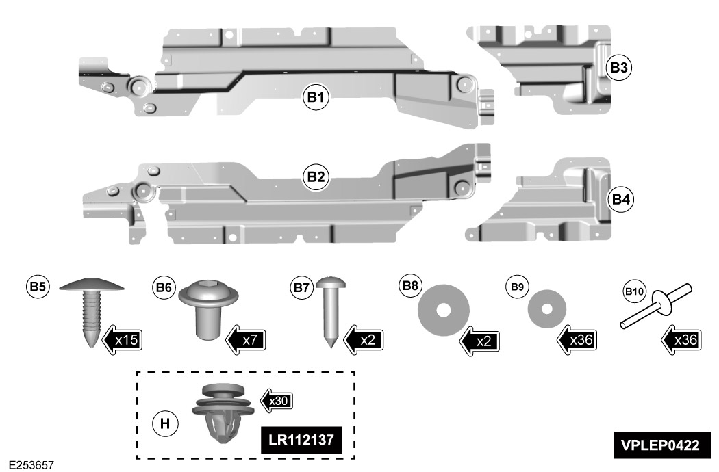 LAND ROVER ACCESSORY FITTING INSTRUCTIONS