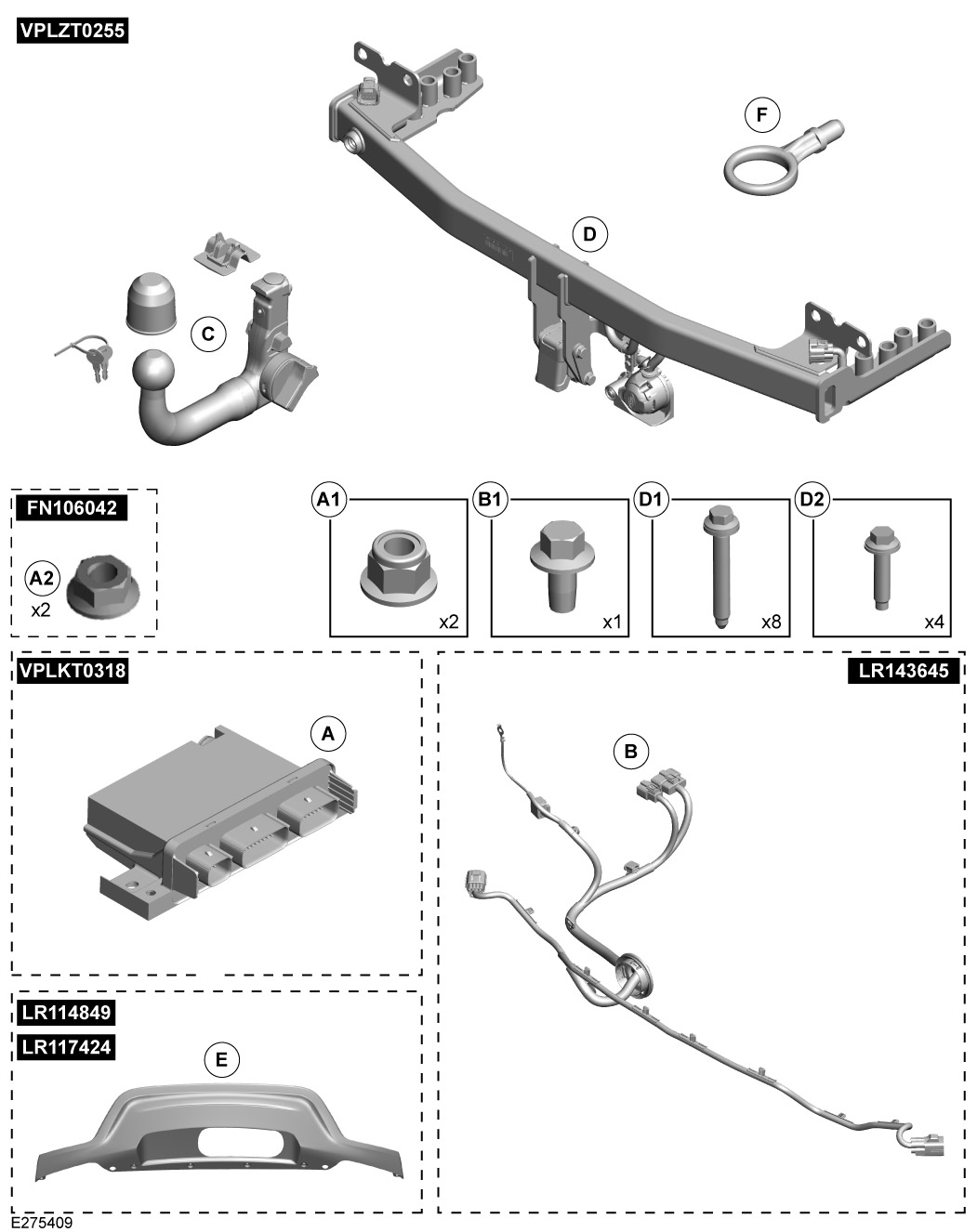 LAND ROVER ACCESSORY FITTING INSTRUCTIONS