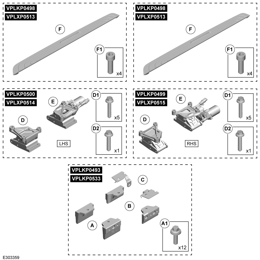 LAND ROVER ACCESSORY FITTING INSTRUCTIONS