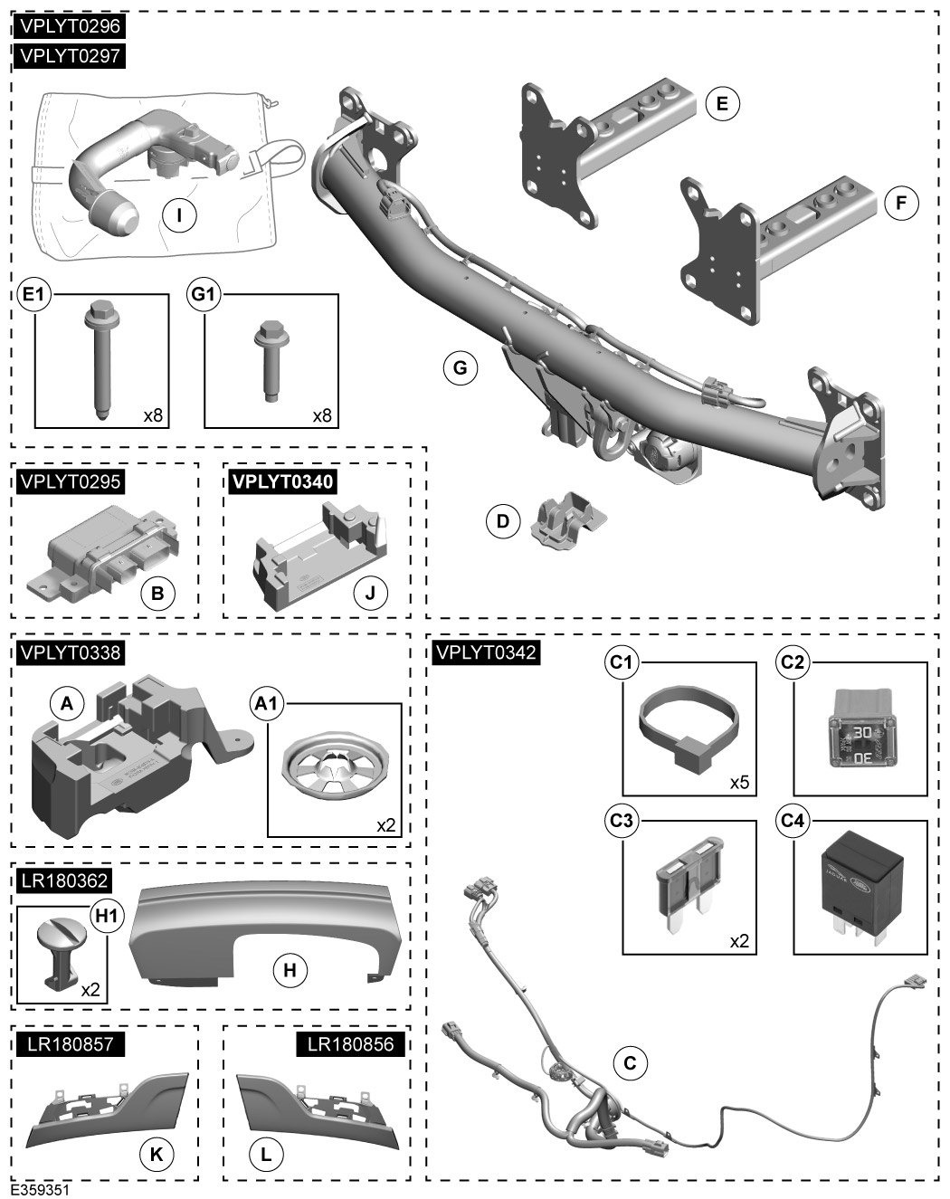 LAND ROVER ACCESSORY FITTING INSTRUCTIONS
